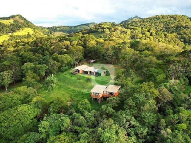 Chácara com casa de alto padrão sustentávels, 24000 m² venda por R$ 2.990.000 ou aluguel por R$ 12