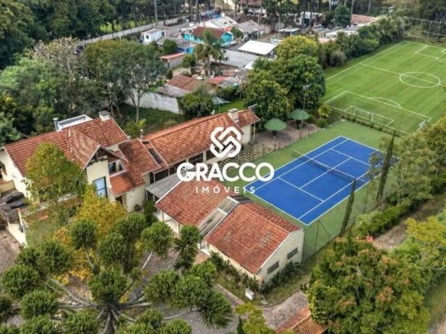 Chácara com Casa e infraestrutura de Lazer À venda no bairro Fazendinha em Campo Largo Curitiba