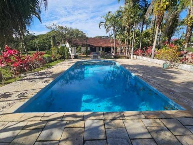 Chácara com piscina e 4 dormitórios à venda Caraguava Peruíbe/SP