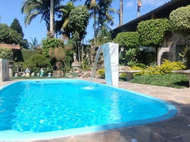 CHÁCARA COM PISCINA ESCRITURADA A VENDA EMBU GUAÇU/CIPÓ