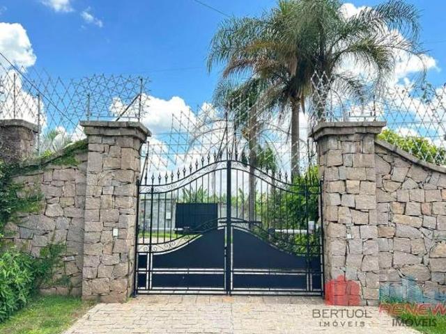 CHÁCARA DE ALTO PADRÃO A VENDA EM ITATIBA/SP
