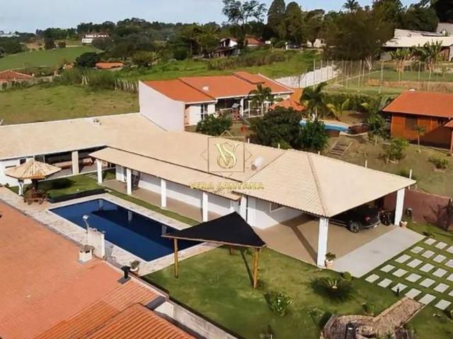 Chácara de Luxo em Condomínio: 4 quartos, 1 suíte, 2 salas, 3 banheiros, 6 vagas Mairinque SP, Don