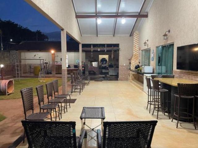 Chácara de 2170 m² com 04 suítes à venda Sítio de Recreio Pindorama Goiânia/GO