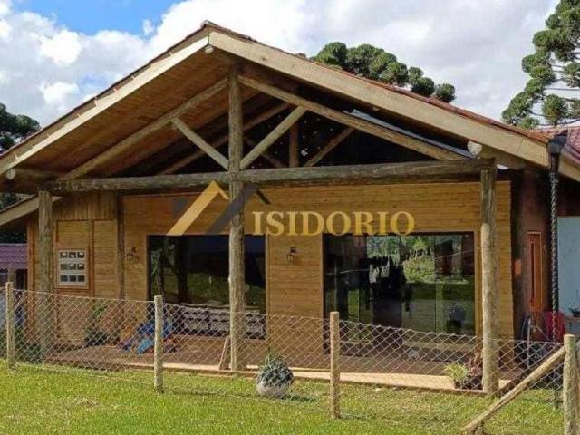 CHÁCARA EM CAMPINA GRANDE DO SUL! 25.000m², TANQUE DE PEIXES