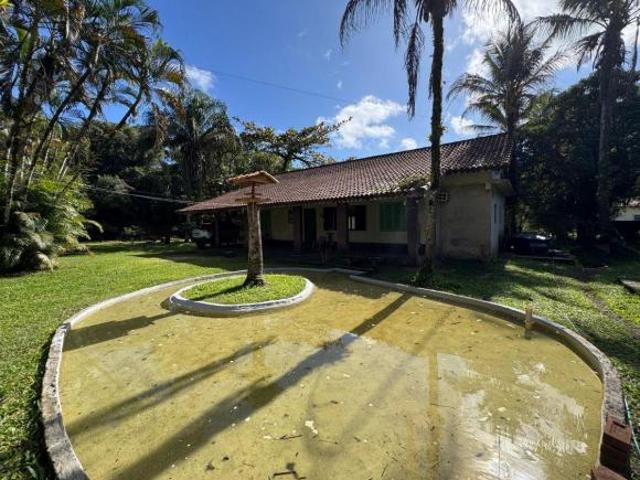 Chácara em São Fernando, Itanhaém, 3.650 m² de Terreno com Lago,Salão de Festas e Árvores Frutíferas
