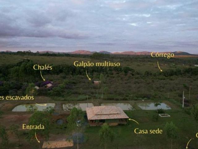 CHACARÁ ESCRITURADA 4 ha MORRO DA BALEIA ALTO PARAÍSO DE GOIAS