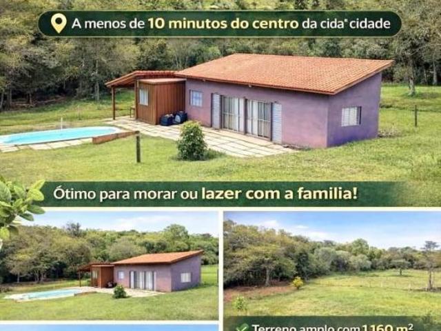Chácara para Venda em Porangaba, 1.160M², dormitório, 2 banheiros, Área de Churrasco, Escriturada