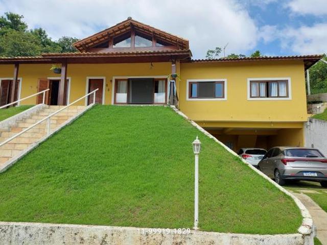 Chácara 1025m² no alto, CONDOM. 4 drms 1 suíte casa 238m² vista linda p/ REPRESA, 35 min. CAPITAL