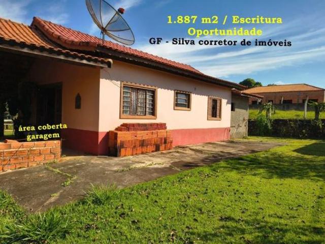 Chácara 1.887 m2 Escritura Ac. Proposta próx cidade água lúz Internet
