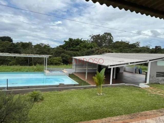 Chácara 3 quartos, 1 suite, salão de festas, 19000m2, poço artesiano, piscina, córrego 115