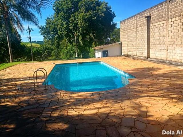 Chácara 8.000 metros Cosmópolis, rio Jaguari ao fundo, piscina, cercada Alambrado, escritura