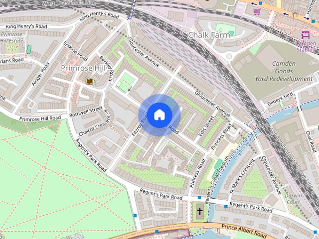 Chalcot Road, Primrose Hill, London, NW1