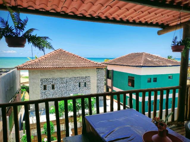 Chalé Beira Mar com Piscina Privativa em Barra do Jacuípe
