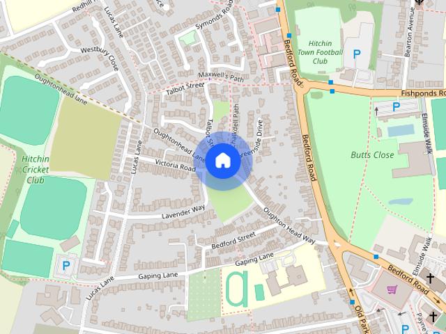 Chalkdell Path, Hitchin, Hertfordshire, SG5