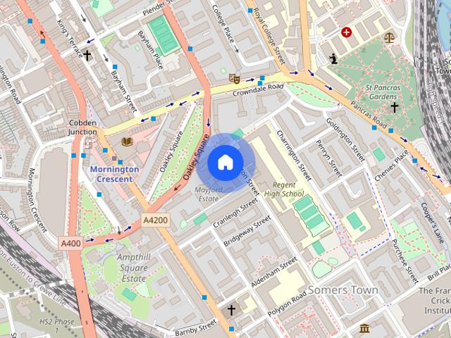 Chalton Street, Camden, London, NW1