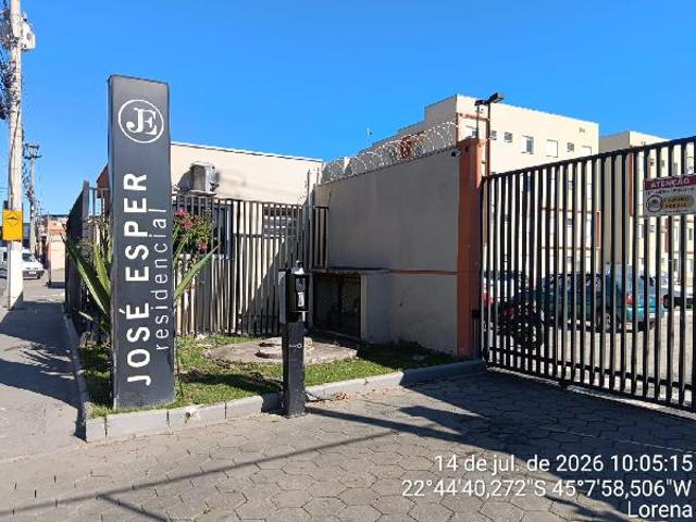 Chance única — Apartamento no Santo Antonio, Lorena SP, Apto 06, 2 quartos, 1 vaga, 49,55m² | Leilão