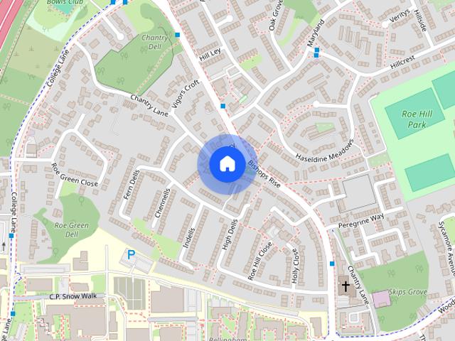 Chantry Lane, Hatfield, Hertfordshire