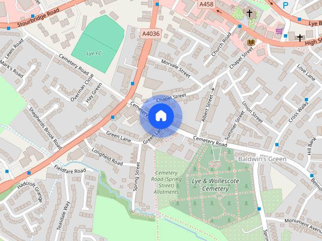 Chapel Street, Stourbridge, West Midlands, DY9