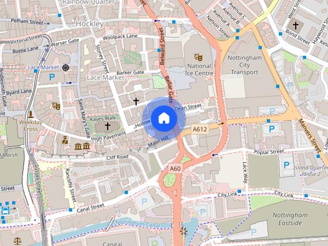 Chardlace Walk, Lace Market, NG1