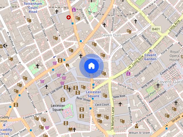 Charing Cross Road, Covent Garden, London, WC2H