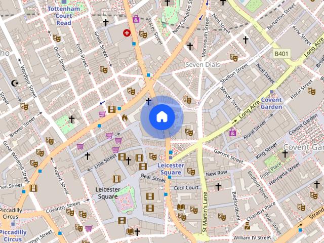 Charing Cross Road, WC2H, London