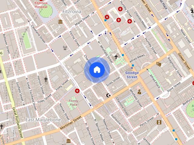 Charlotte Street, Fitzrovia & Covent Garden