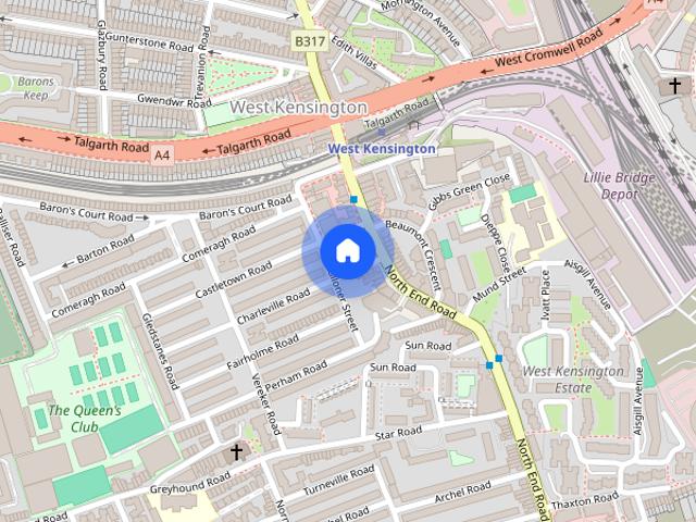 Charleville Road, Barons Court, London, W14