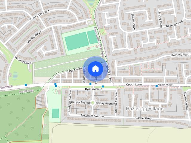 Charles Street, Hazlerigg, Newcastle upon Tyne, Tyne and Wear, NE13 7AY