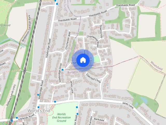 Charlwood Gardens, Burgess Hill, West Sussex, RH15