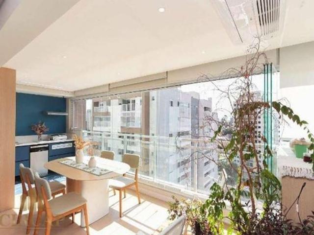 CHARMOSO APARTAMENTO COM ÓTIMO ACABAMENTO 93 M² ÚTEIS 2 VAGAS