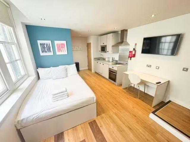 Charming 1 BA Studio flat for rent in Flat 7, Harford House, F.
