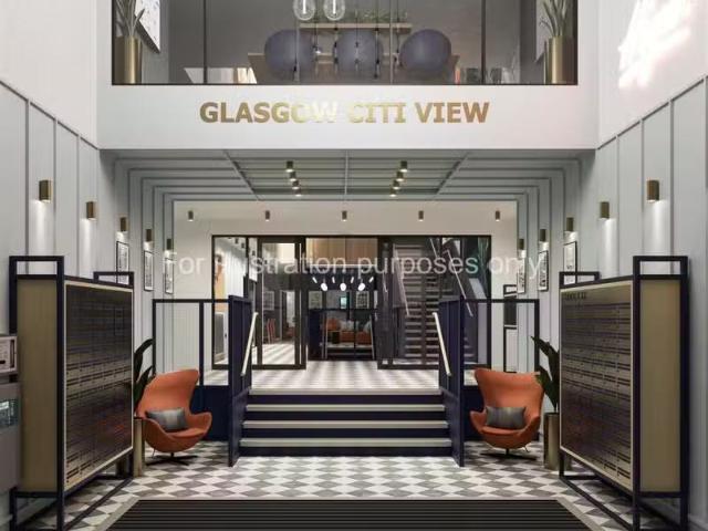 Charming 1 BA Studio flat for rent in Glasgow Student August.