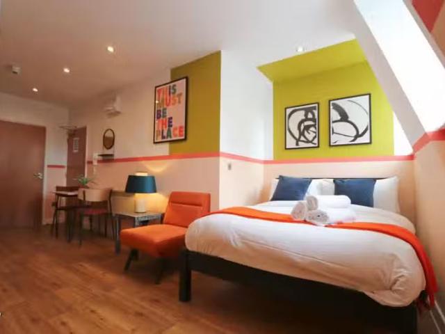 Cozy 1 BA Studio flat for rent in Kent House, Prince Street, B.