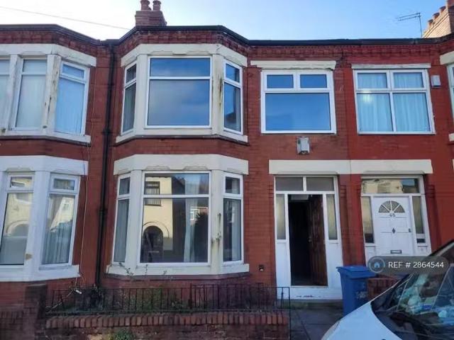 Deal! 1 BA 3 bedroom terraced house for rent in Tatton Road, L.