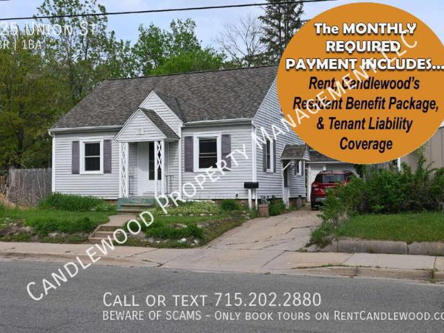 Charming 3 Bed Home in Stevens Point available August 1st!