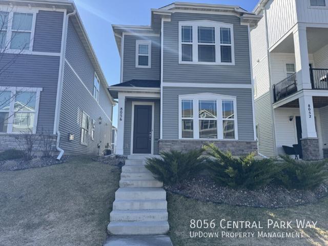 Charming 3 Bed Oasis with 2.5 Baths and Loftf for Comfort at 8056 Central Park Way, Maple Grove