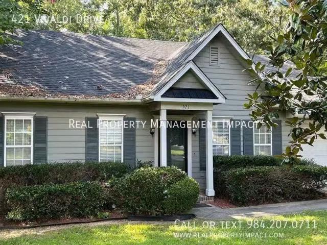 Charming 3 Bedroom 2 Bath Ranch in North Durham 421 Vivaldi Dr