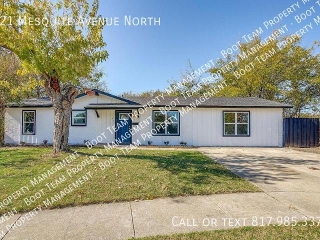 Charming 3 Bedroom Home with 2 Full Baths at 521 Mesquite Avenue – Spacious 1400 sq ft Gem in Crowley, TX!