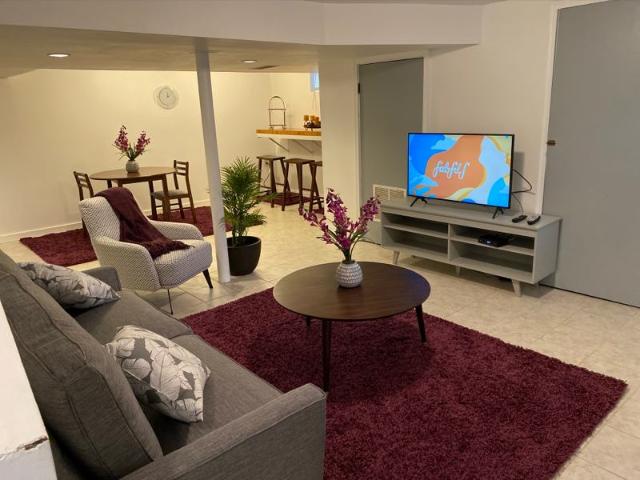Charming Furnished One Bedroom Basement Apartment