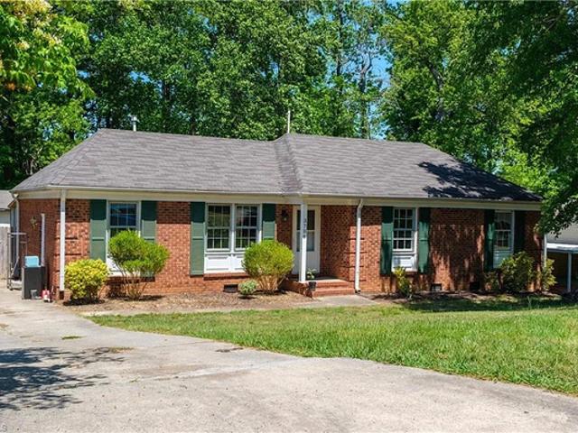 Charming one story brick home featuring 3 bedrooms and 2 full baths in the heart of High Point! This well maintained property offers comfortable single level living with a functional floor plan, spacious living areas, and plenty of natural light.