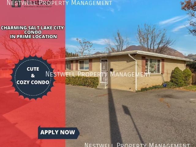 Charming Salt Lake City Condo in Prime Location