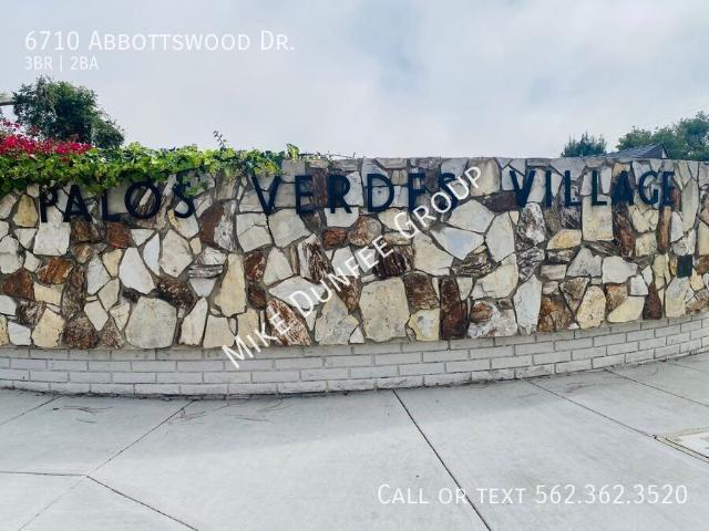 Charming Single Family Home in Palos Verdes Village