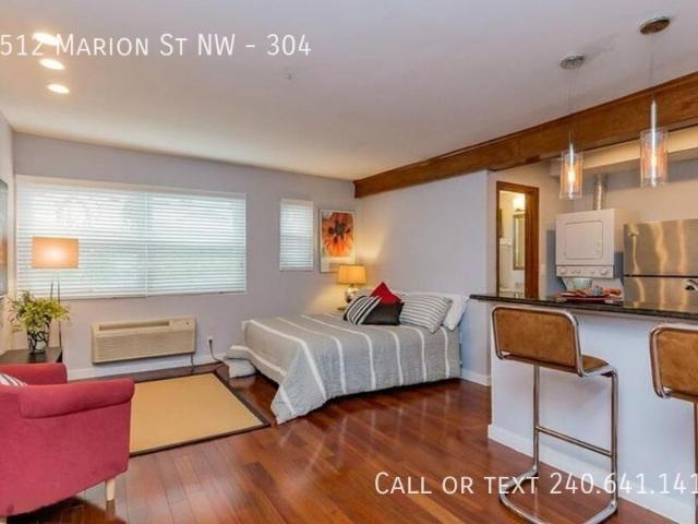 Charming Studio Condo in Shaw!