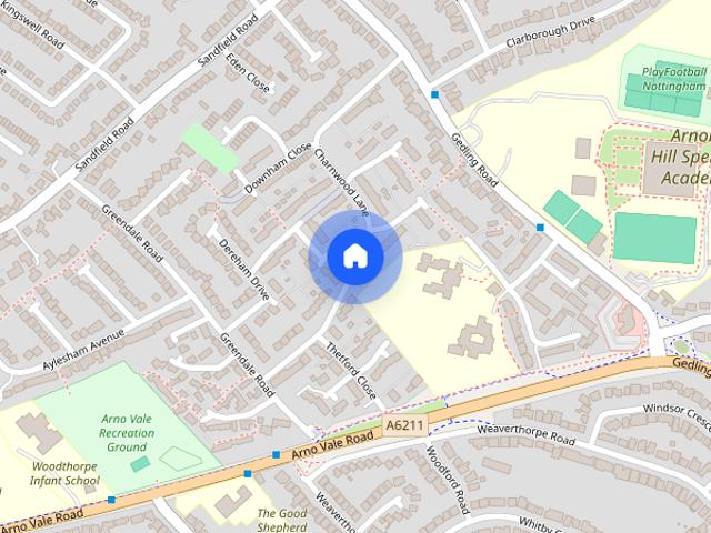 Charnwood Lane, Arnold, Nottingham, NG5 6PF