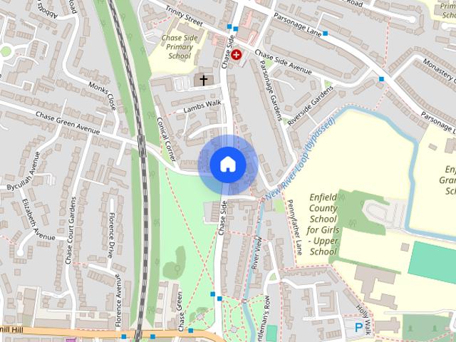 Chase Side, Enfield