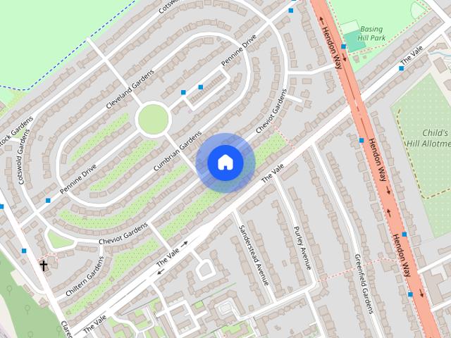 Cheviot Gardens, London, NW2