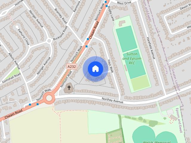 Cheyham Gardens, Cheam, Sutton, Surrey, SM2