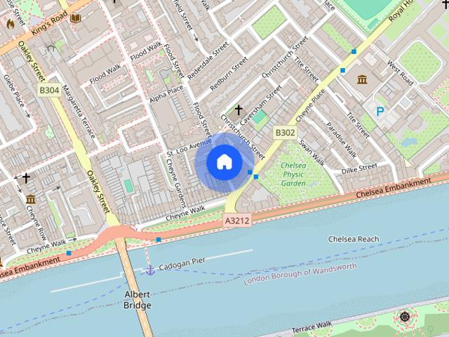 Cheyne Court, Chelsea, London, SW3