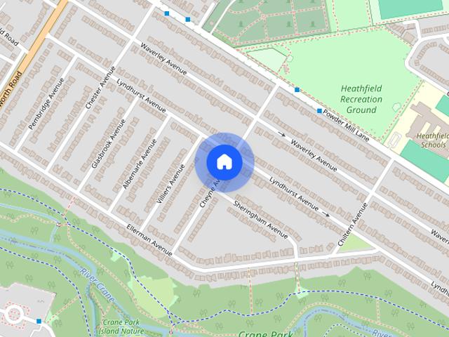 Cheyne Avenue, Twickenham, TW2
