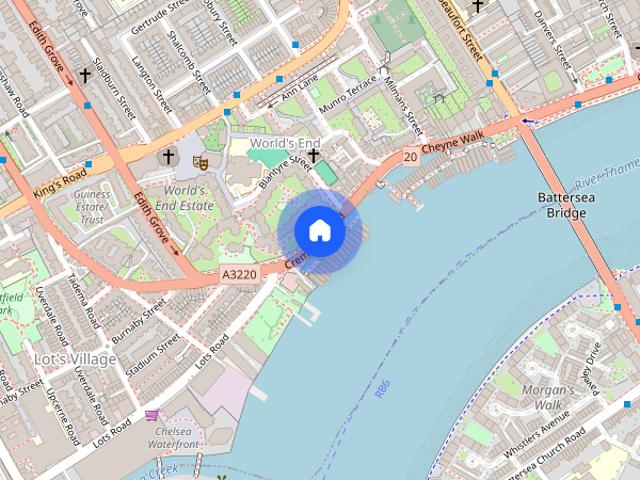 Cheyne Walk, Chelsea, London, SW10